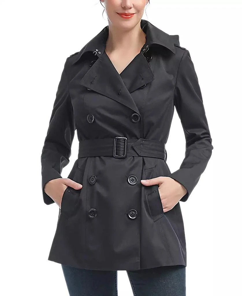 kimi + kai Women's Noa Water-Resistant Shell Trench Coat - Coats - Free ...
