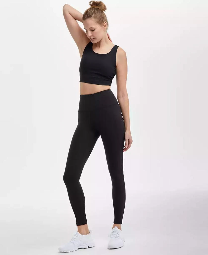 ID Ideology Women's Solid 7/8 Compression Leggings, Created for Macy's ...