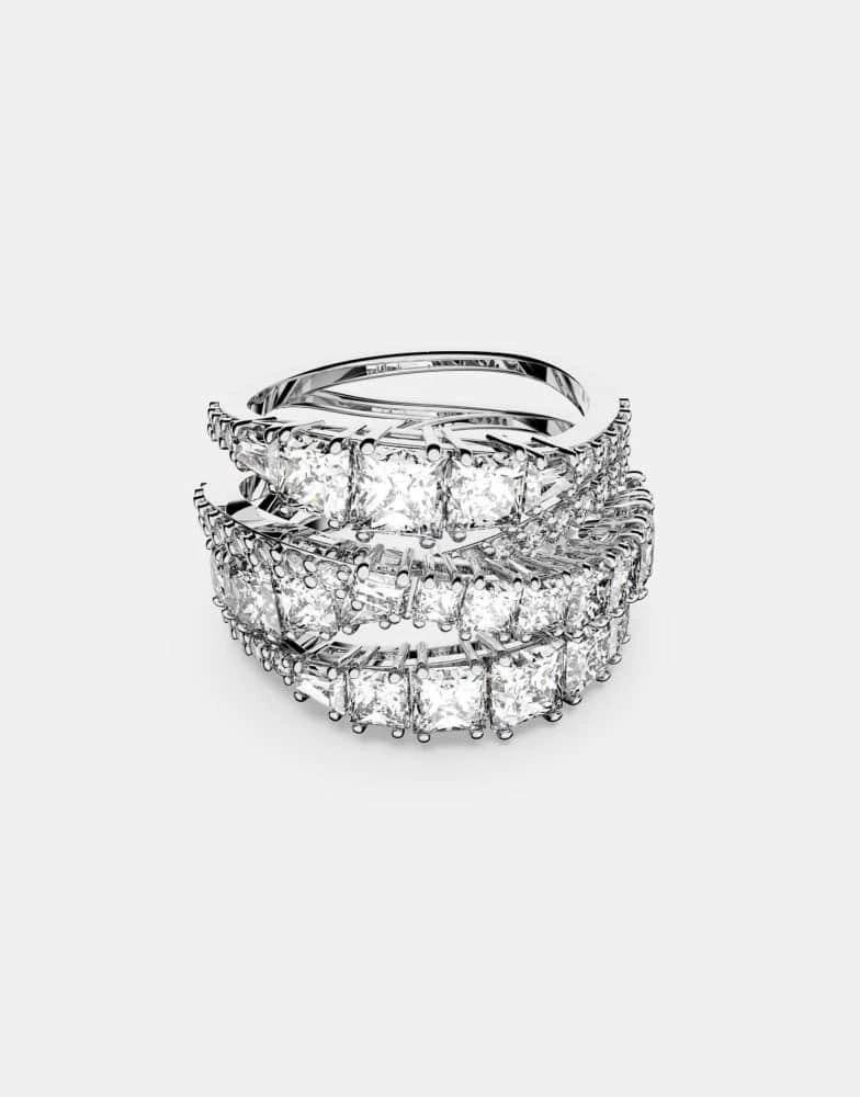Swarovski Swarovski Hyperbola mixed cuts ring in silver - JEWELRY ...