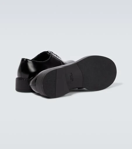 Prada Brushed leather Derby shoes - Dress Shoes - Free Shipping ...