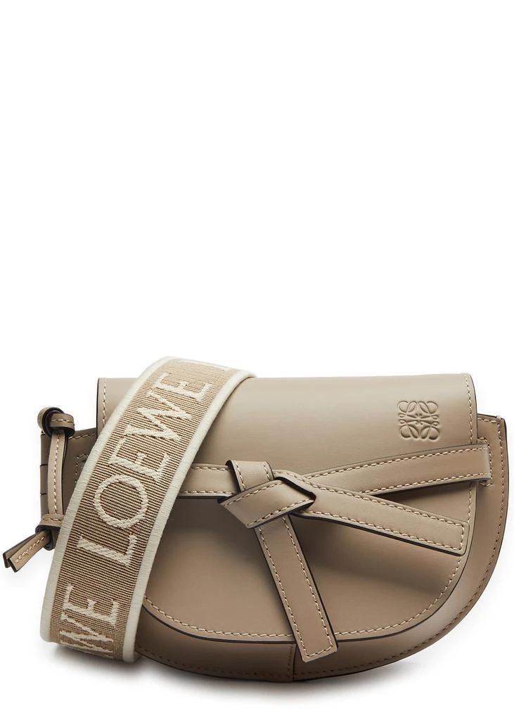 LOEWE Gate Dual mini leather cross-body bag - Crossbody Bags - BeyondStyle