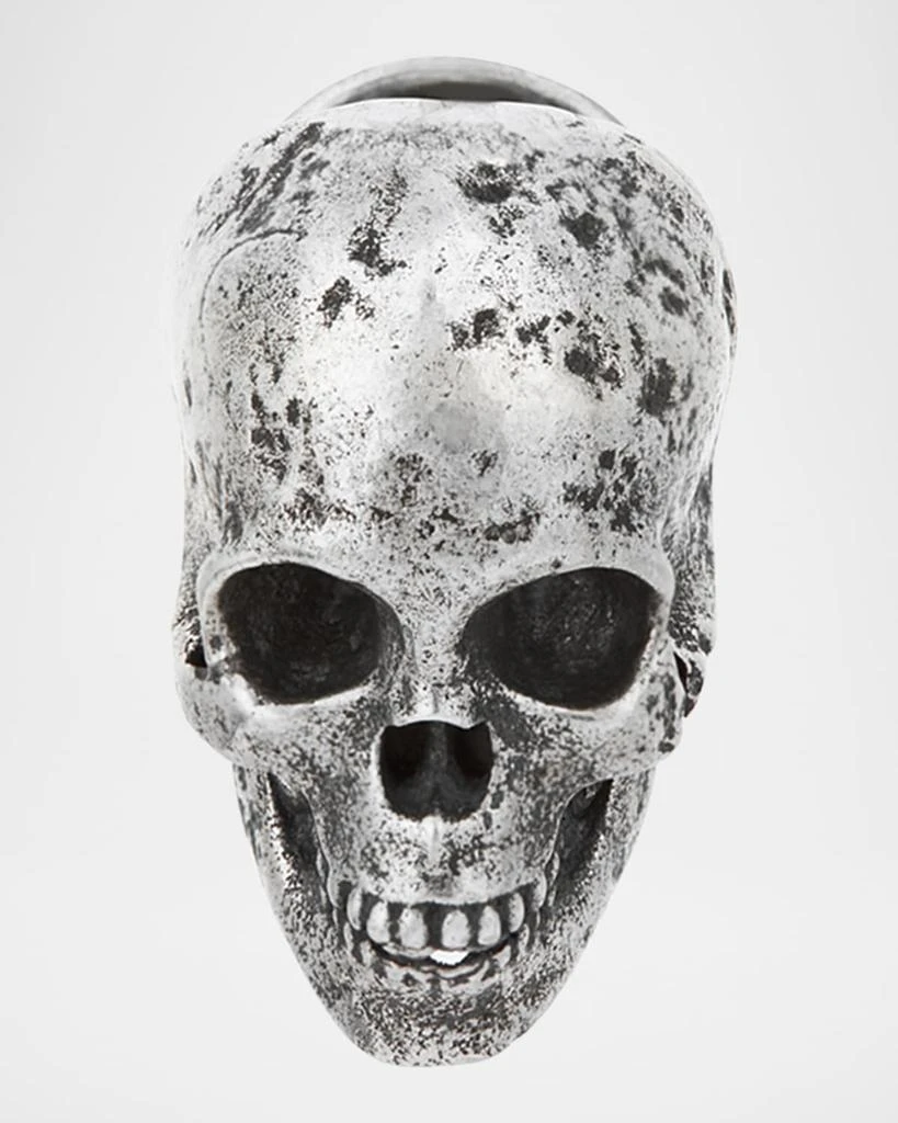 John Varvatos Men's Sterling Silver Skull Pin - Fashion Accessories ...