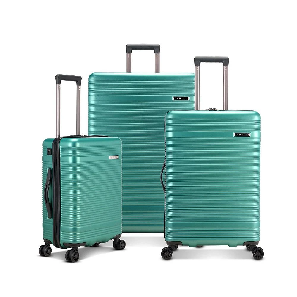 Travel Select Jaylen 3-Pc. Hardside Spinner Set - Luggage - Free ...