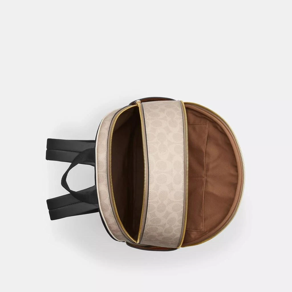 Coach Large Court Backpack In Signature Canvas - Backpacks - Free ...
