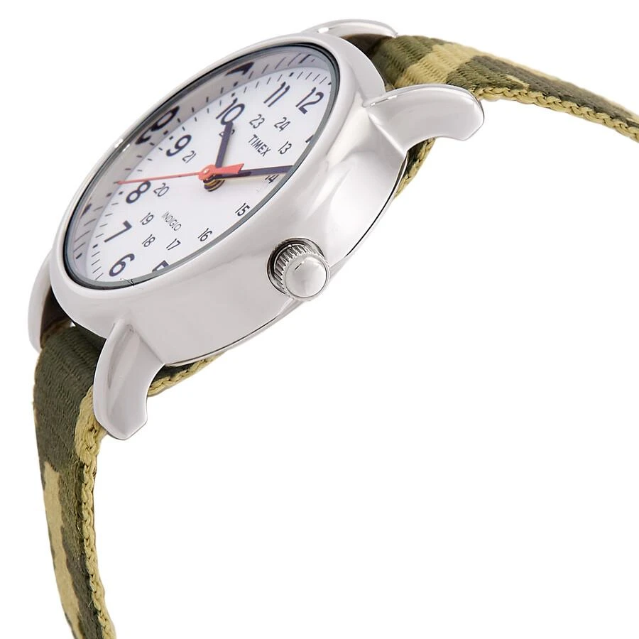 Timex Weekender Quartz White Dial Ladies Watch TW2V61500 - Quartz ...