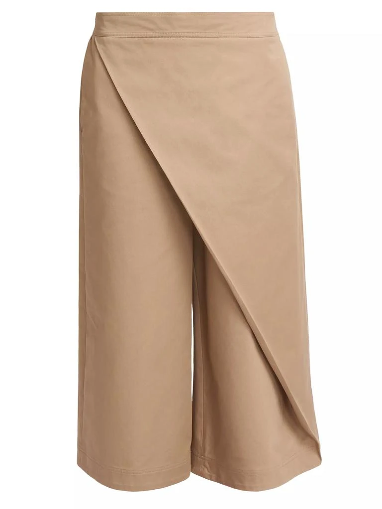 LOEWE Wide-Leg Cotton Wrap Pants - Leggings - Free Shipping - BeyondStyle