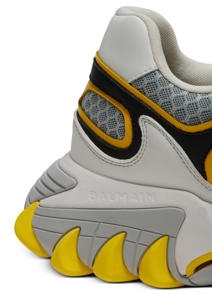 Balmain B-East leather and mesh sneakers - Free Shipping Balmain B-East leather and mesh sneakers - Free Shipping