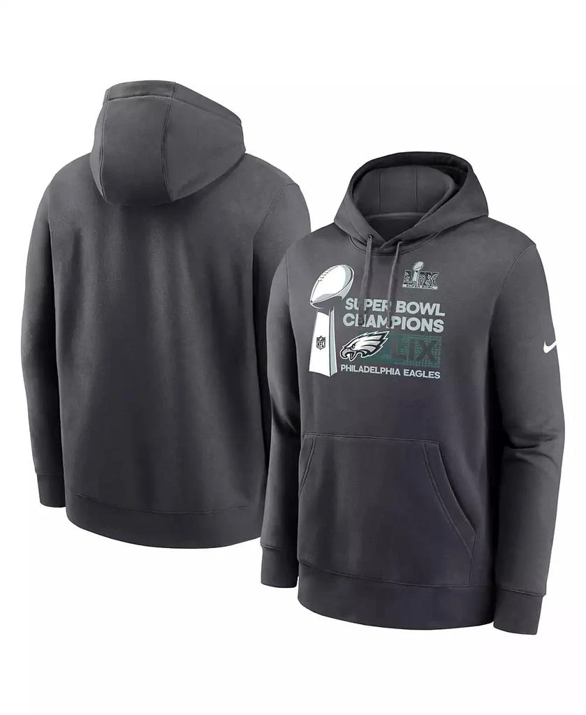 NIKE Men's Anthracite Philadelphia Eagles Super Bowl LIX Champions Locker Room Trophy Collection ...