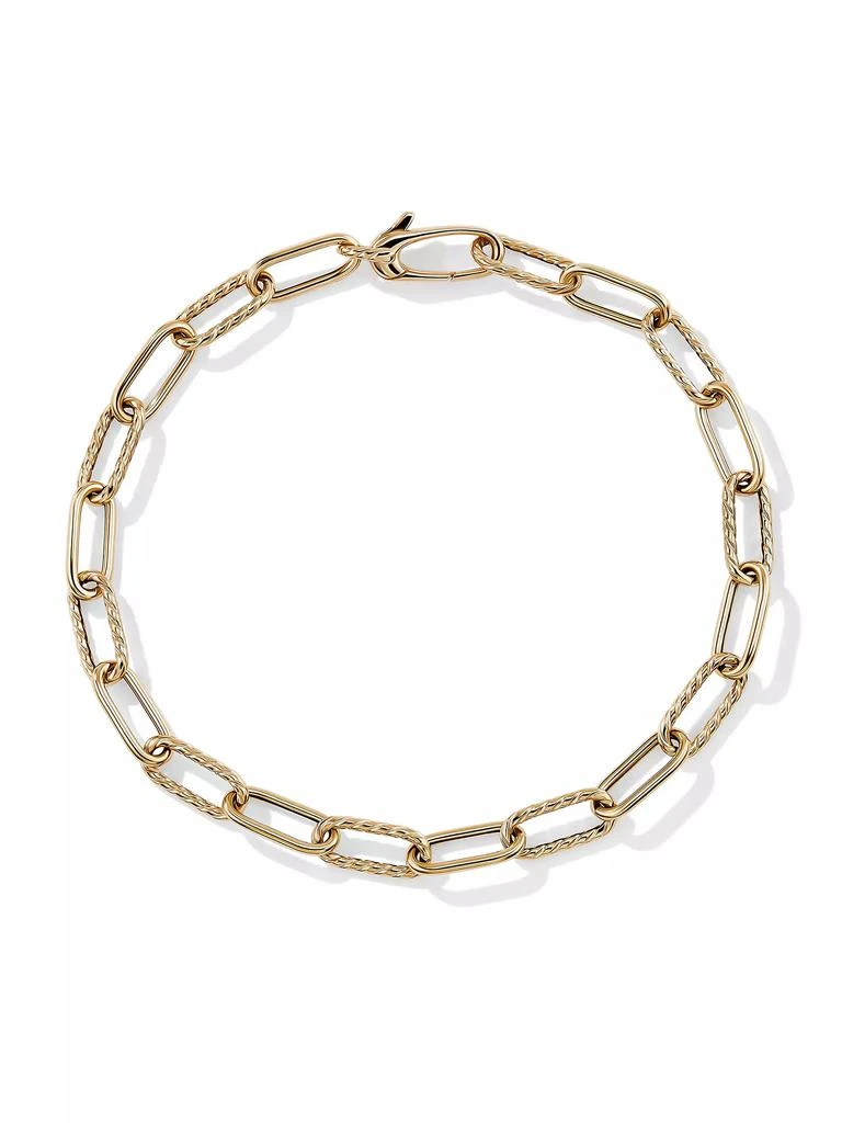David Yurman DY Madison Chain Bracelet In 18K Yellow Gold - JEWELRY ...