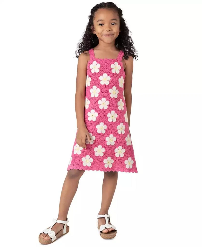 Little Girls Daisy Crochet Dress – On Sale Now with Up to 81% Off ...