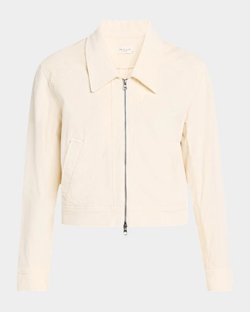 Rag & Bone Anya Zip Corduroy Jacket - Women's Jackets - Free Shipping ...