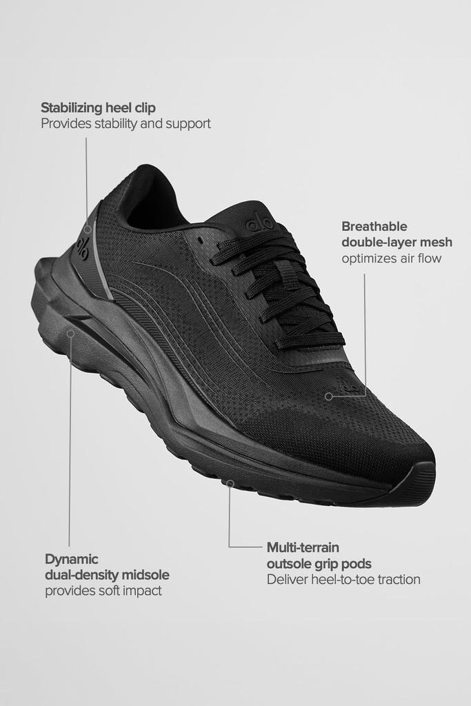 Alo Alo Runner - Black/Black - Casual Shoes - Free Shipping Alo Alo Runner - Black/Black - Casual Shoes - Free Shipping