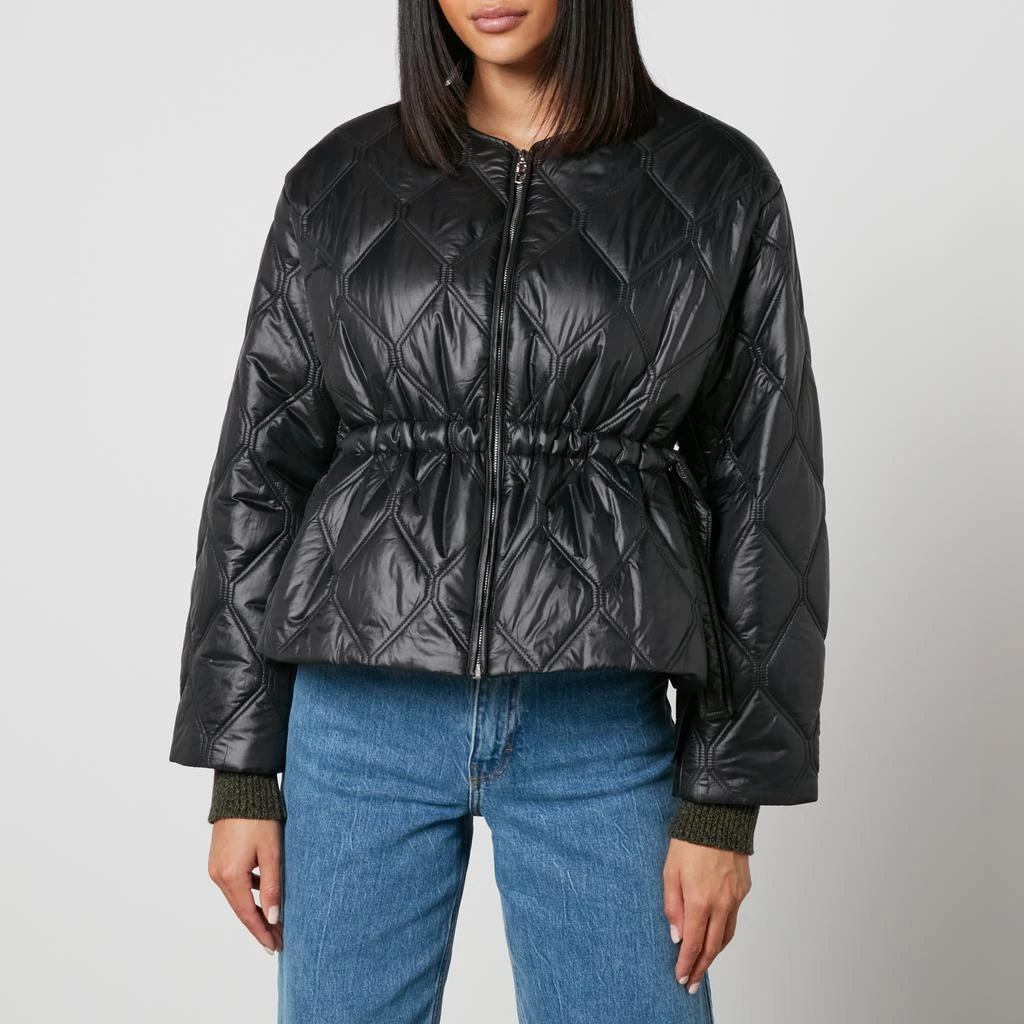 Ganni Quilted Shell Jacket - BeyondStyle