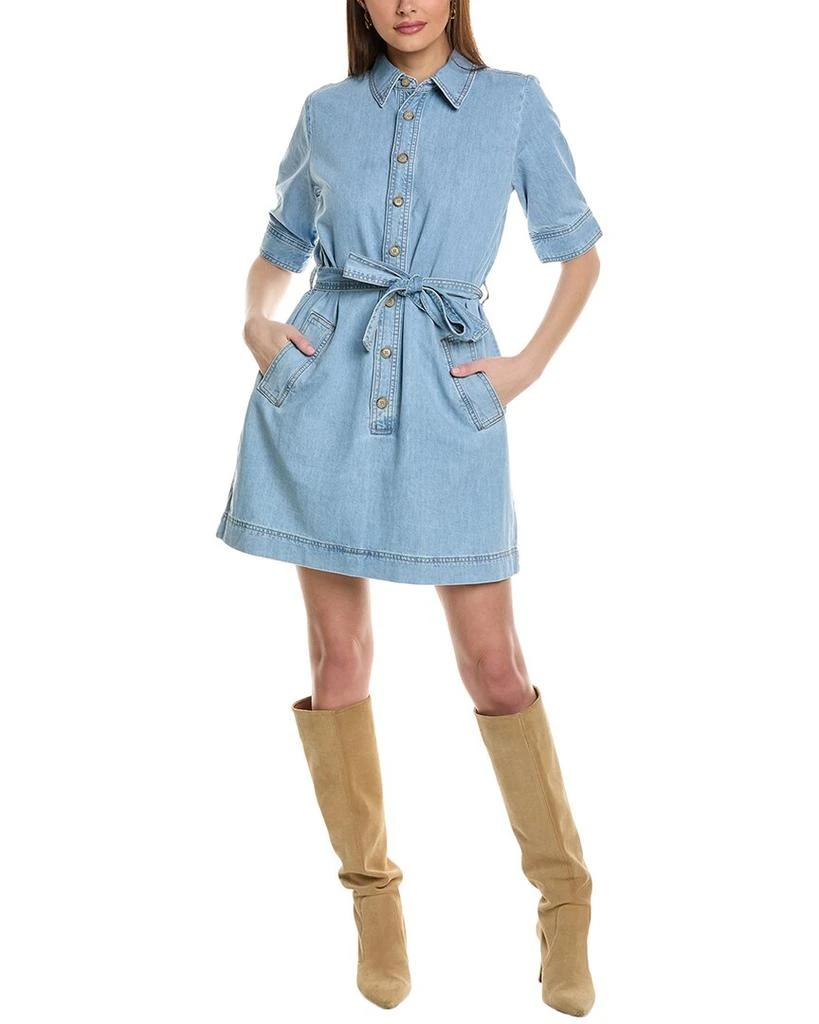 FRAME Denim Belted Dress - Dresses & Skirts - Free Shipping - BeyondStyle