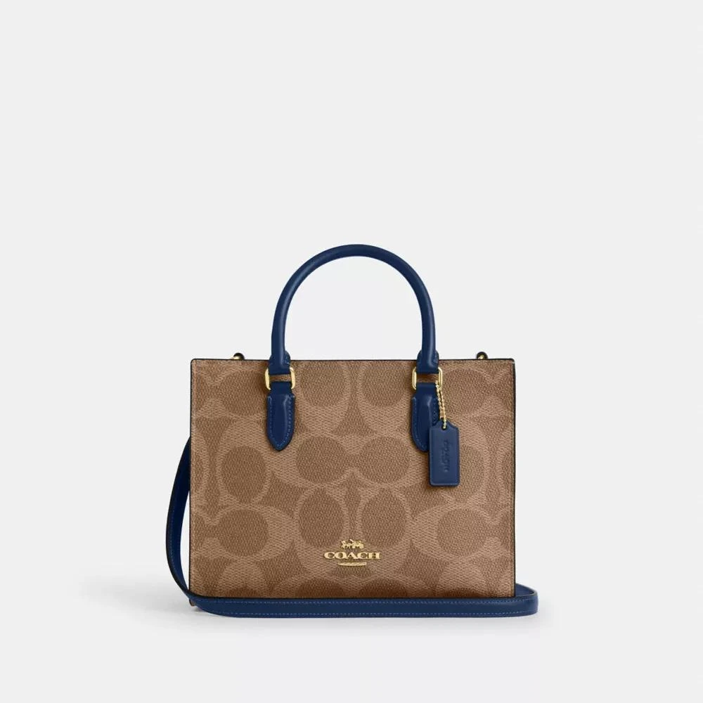 Coach Maggie Small Tote Bag In Signature Canvas - Tote Bags - BeyondStyle