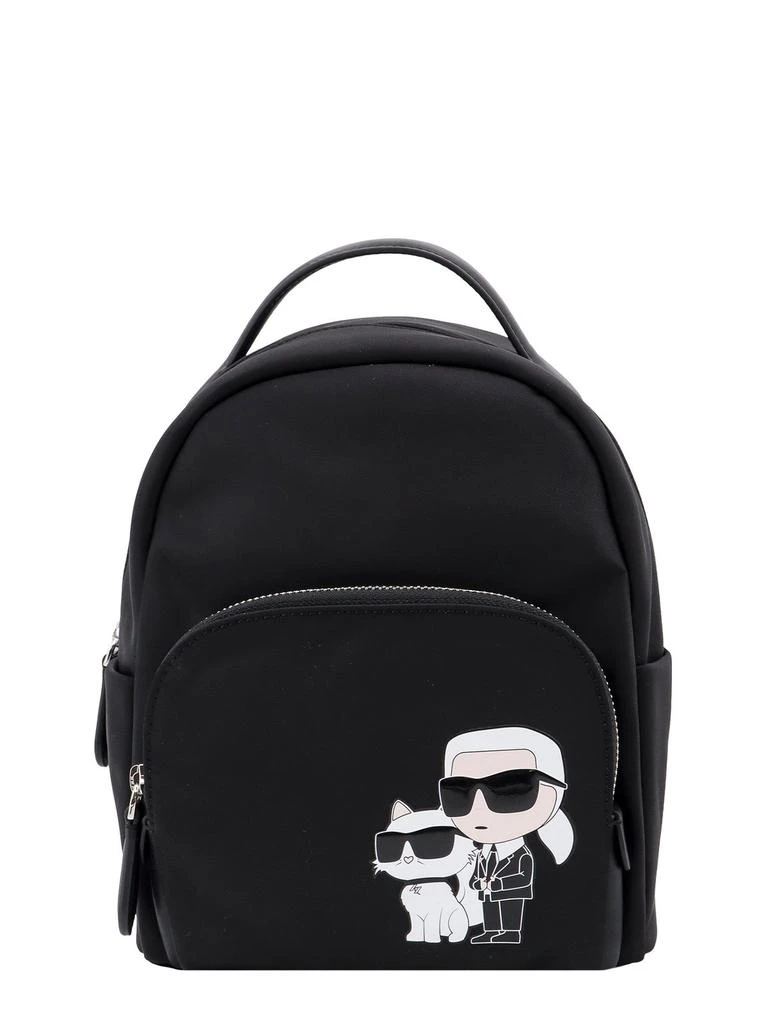 Karl Lagerfeld K/Ikonik 2.0 Zip-Up Small Backpack – On Sale Now with Up ...