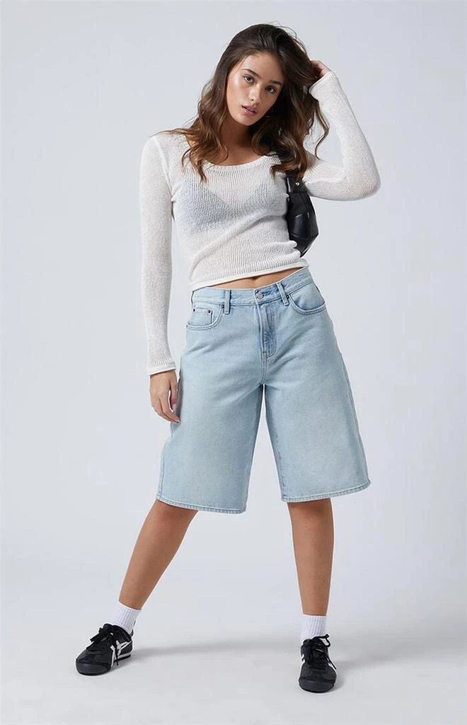 Shop Light Indigo Extreme Jorts on Sale at BeyondStyle – Get 51% Off ...