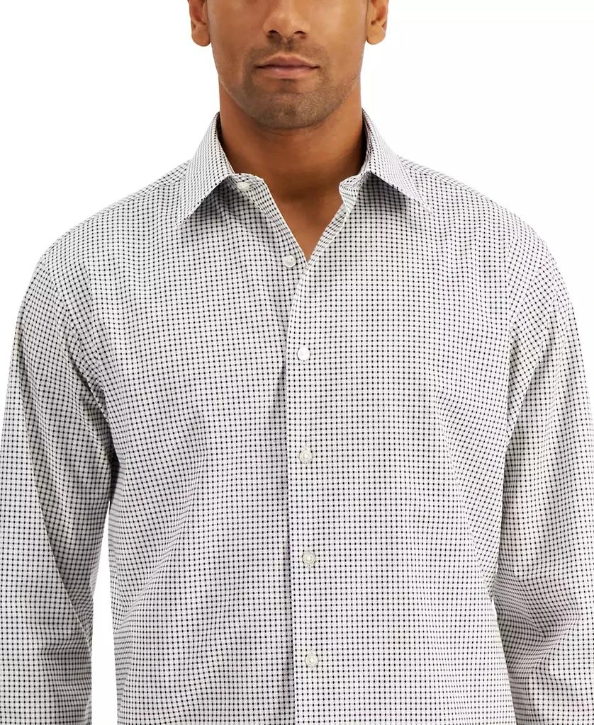 Club Room Men's Regular Fit Check Dress Shirt, Created for Macy's ...