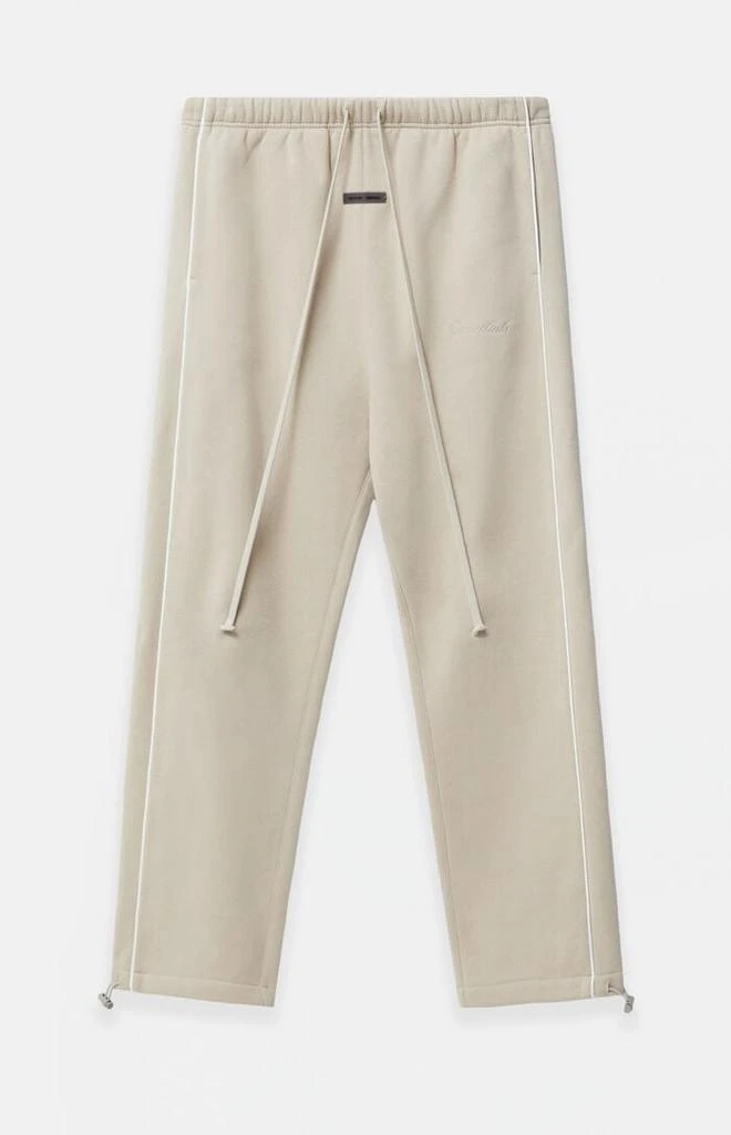 Essentials Timber & Cloud White Relaxed Fleece Sweatpants - Joggers ...