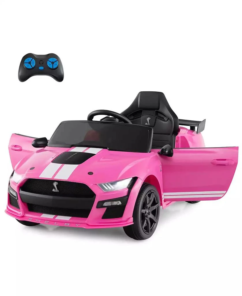Shop 12V Licensed Ford Mustang Shelby GT500 Kids Ride on Car with ...