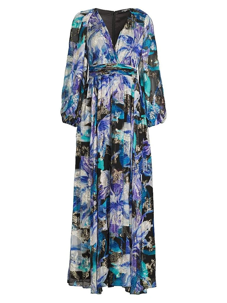 Shop Izzy Metallic Floral Maxi Dress on Sale at BeyondStyle – Get 60% ...
