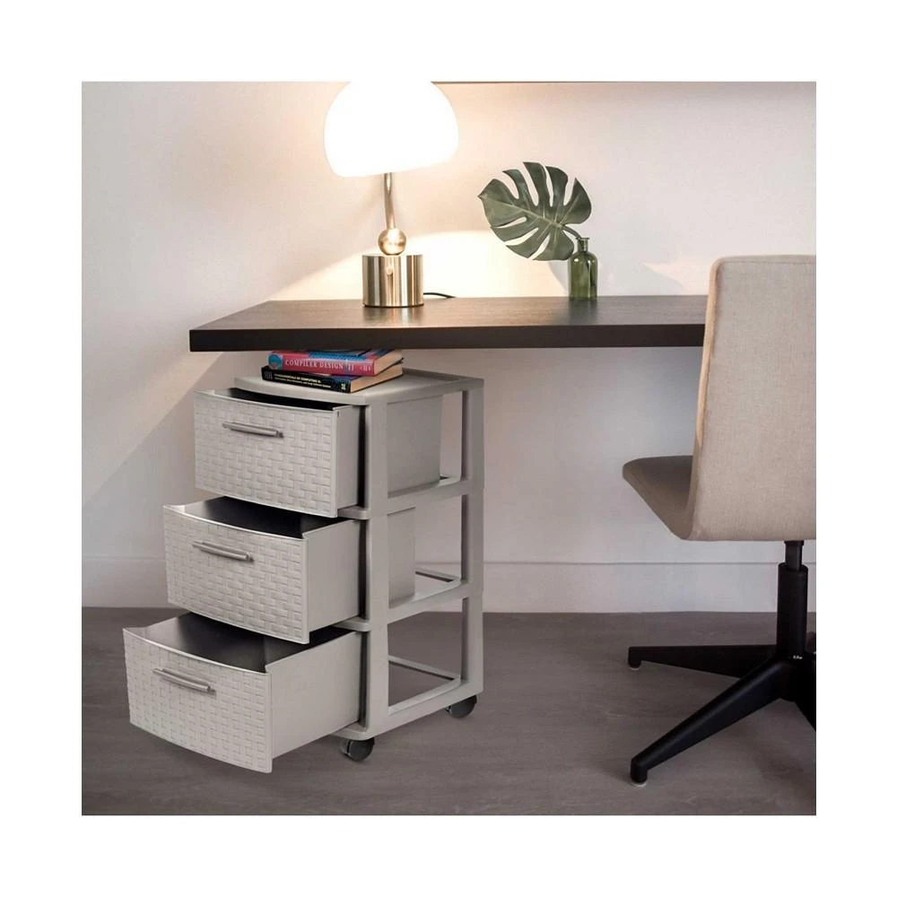 MQ Infinity 3-Drawer Rolling Storage Cart - Free Shipping - BeyondStyle