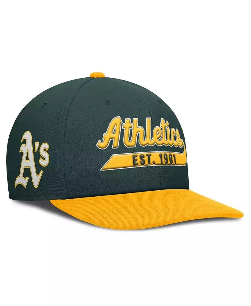 NIKE Men's Green/Gold Athletics Pro Performance Snapback Hat - Hats - BeyondStyle