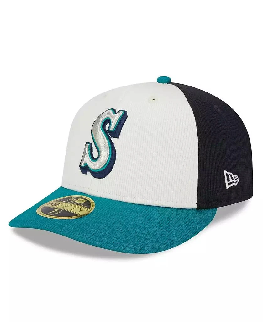 New Era Men's Cream Seattle Mariners 2024 Batting Practice Low Profile ...
