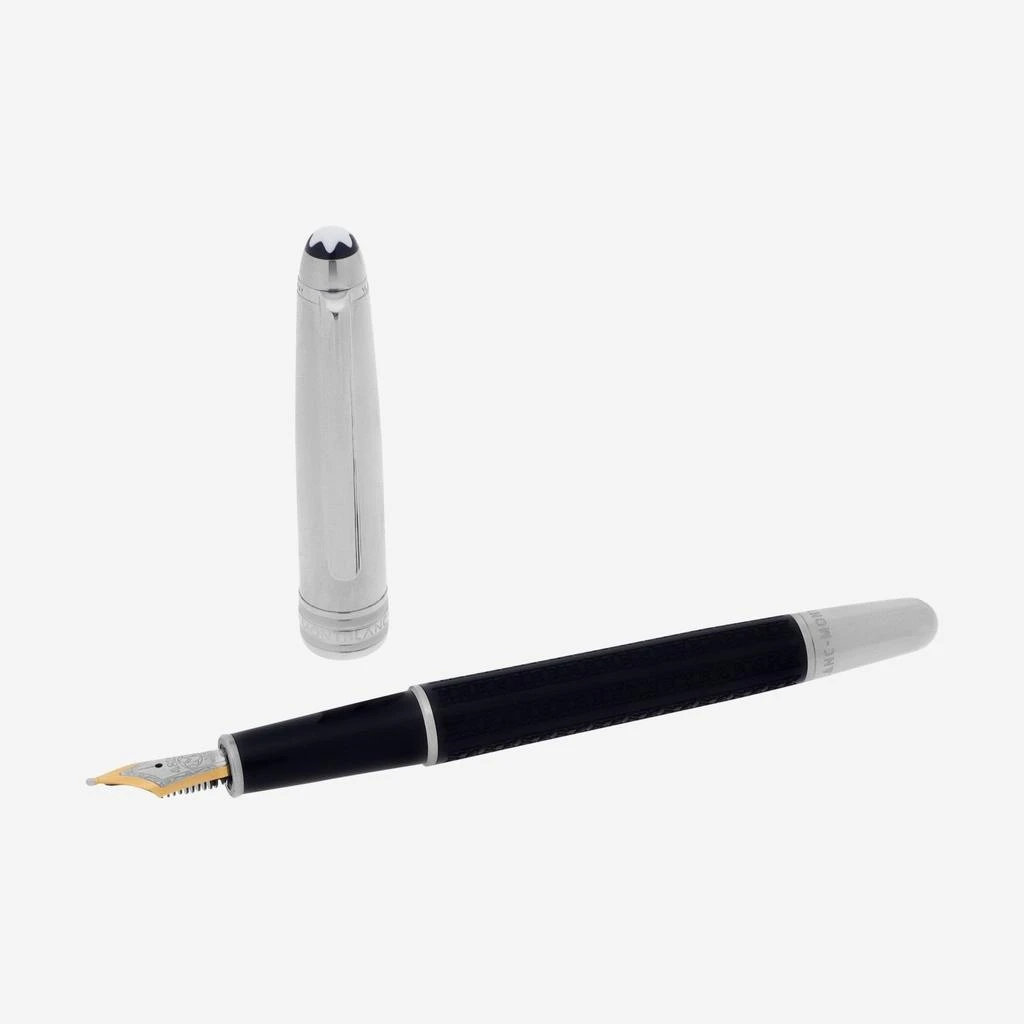 Shop Montblanc Meisterstuck Solitaire Doue Signum Silver & Black ...