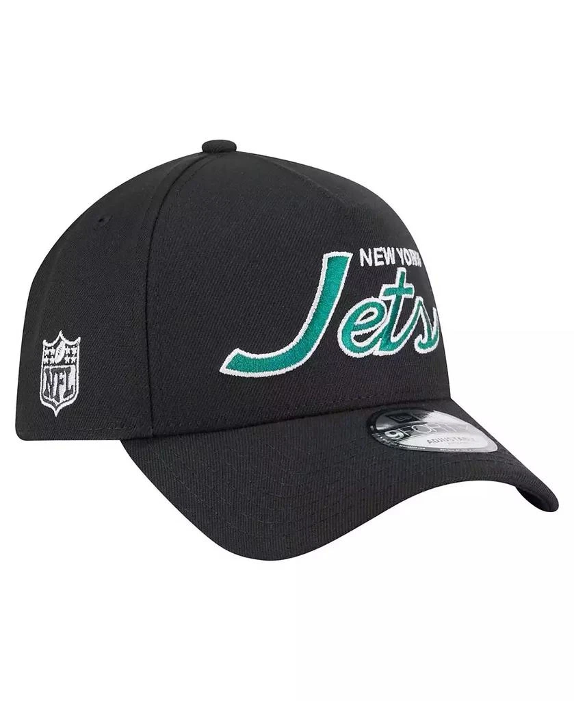 New Era Men's Black New York Jets Smith 9FORTY Adjustable hat - Hats ...