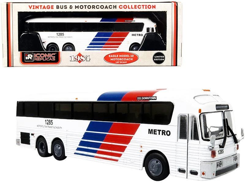 Iconic Replicas 1984 Eagle Model 10 Motorcoach Bus #222 "Grand Parkway ...