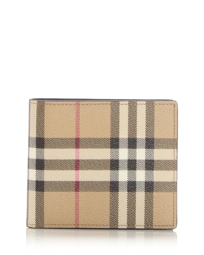 Burberry Check Bifold Wallet - Wallets - Free Shipping - BeyondStyle