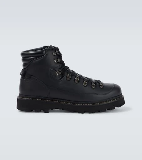 Moncler Peka Trek leather hiking boots - Boots - Free Shipping ...