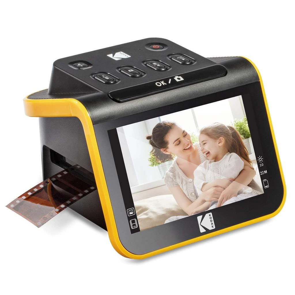 Kodak Slide N SCAN Film and Slide Scanner with 5" LCD Screen, Converts Negatives & Slides to ...