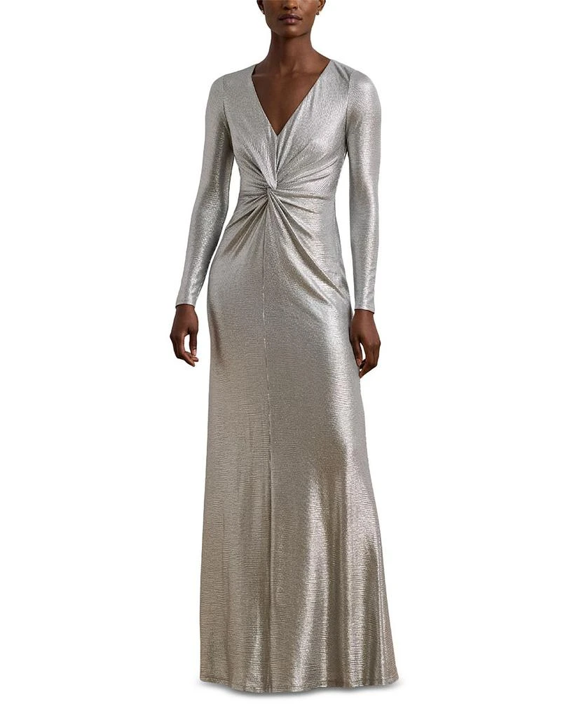 Ralph Lauren Metallic Twist Gown - Dresses & Skirts - Free Shipping - BeyondStyle
