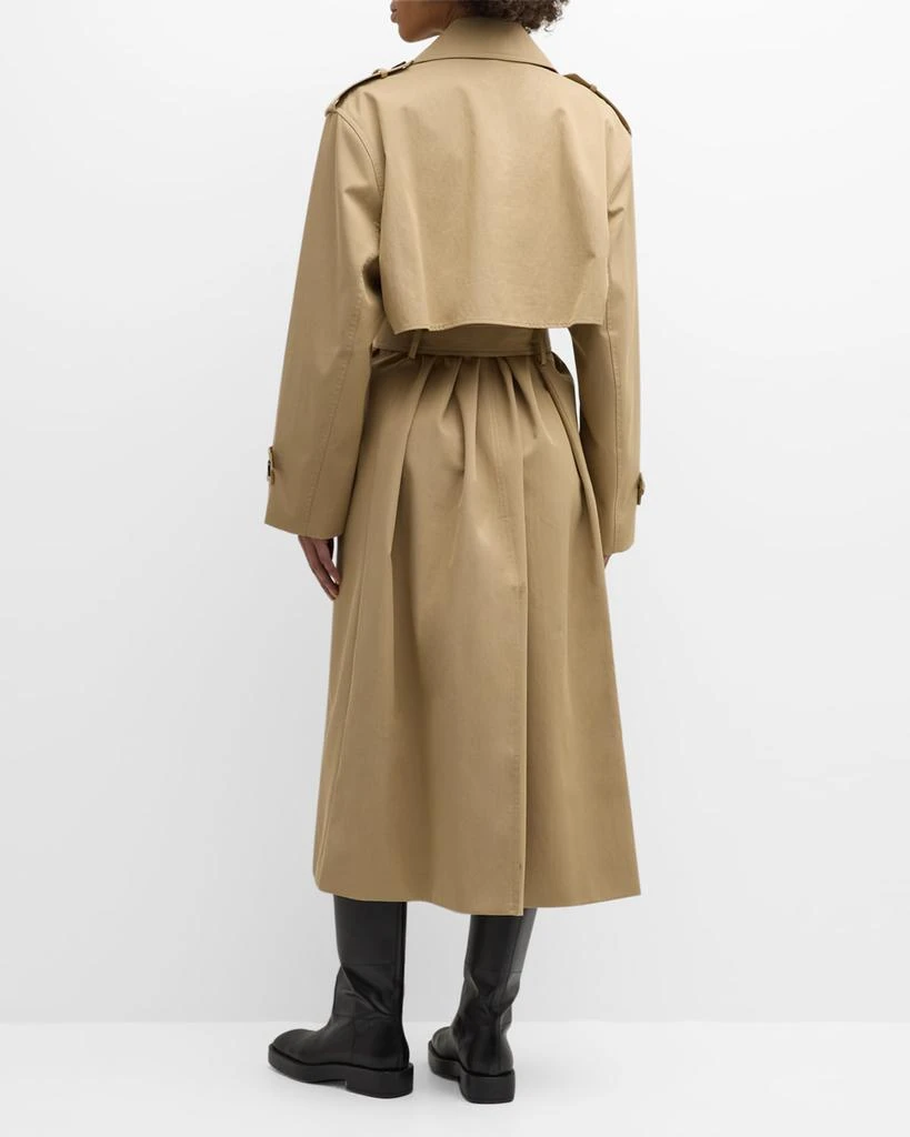 Co Oversized Belted Trench Coat - Coats - Free Shipping - BeyondStyle