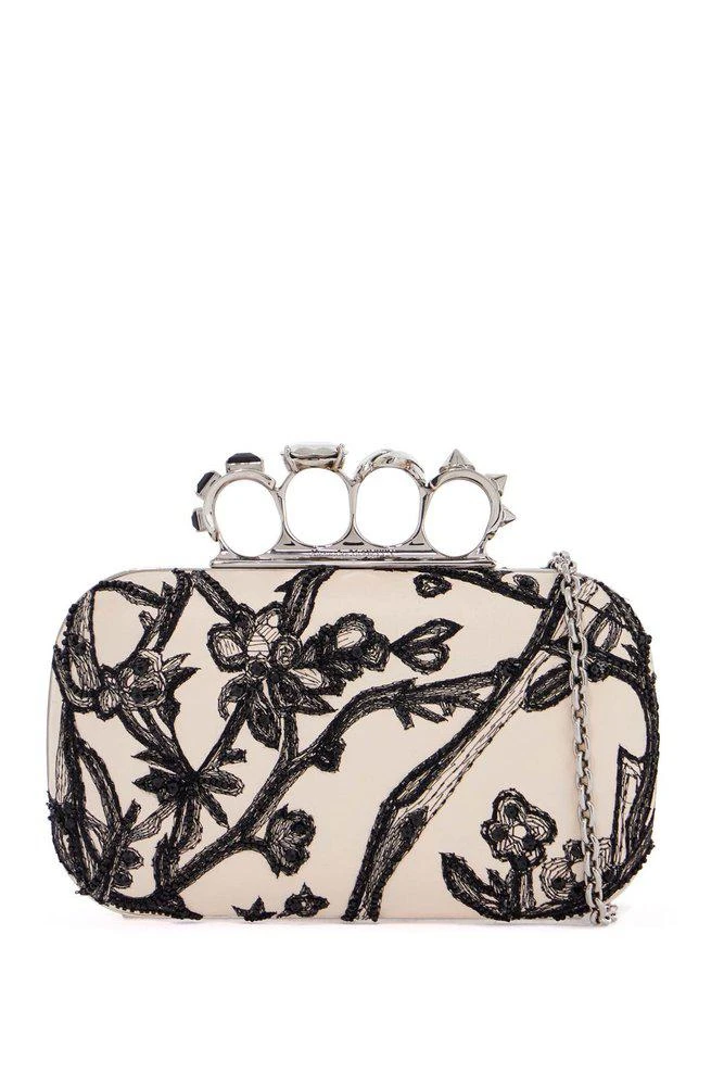 Alexander McQueen Alexander McQueen Knuckle Clutch Bag - Handbags ...