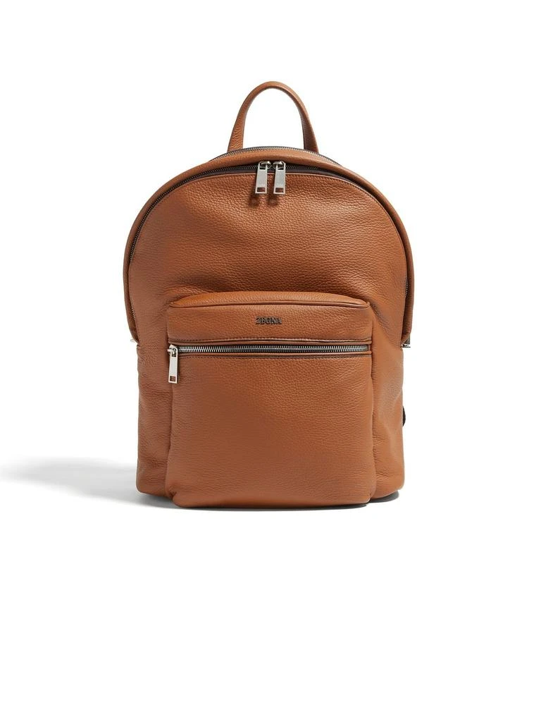 Zegna Zegna Logo Lettering Backpack - Backpacks - Free Shipping ...