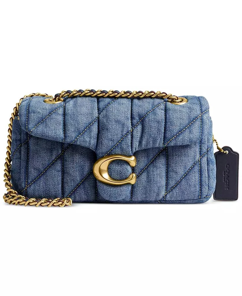 Coach Tabby 20 Quilted Denim Shoulder Bag - Shoulder Bags - Free ...