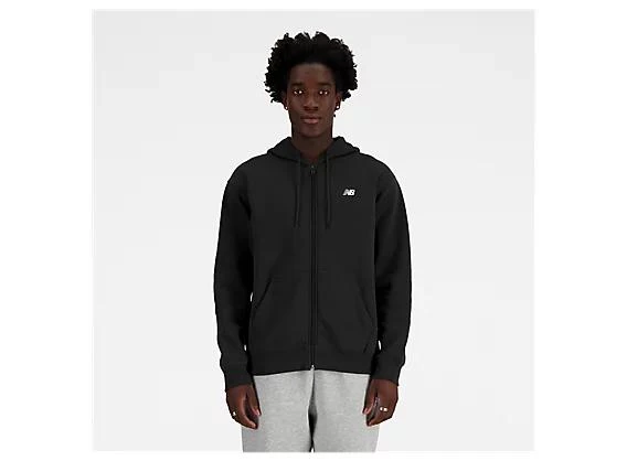 New Balance Sport Essentials Logo Fleece Full Zip - Free Shipping ...