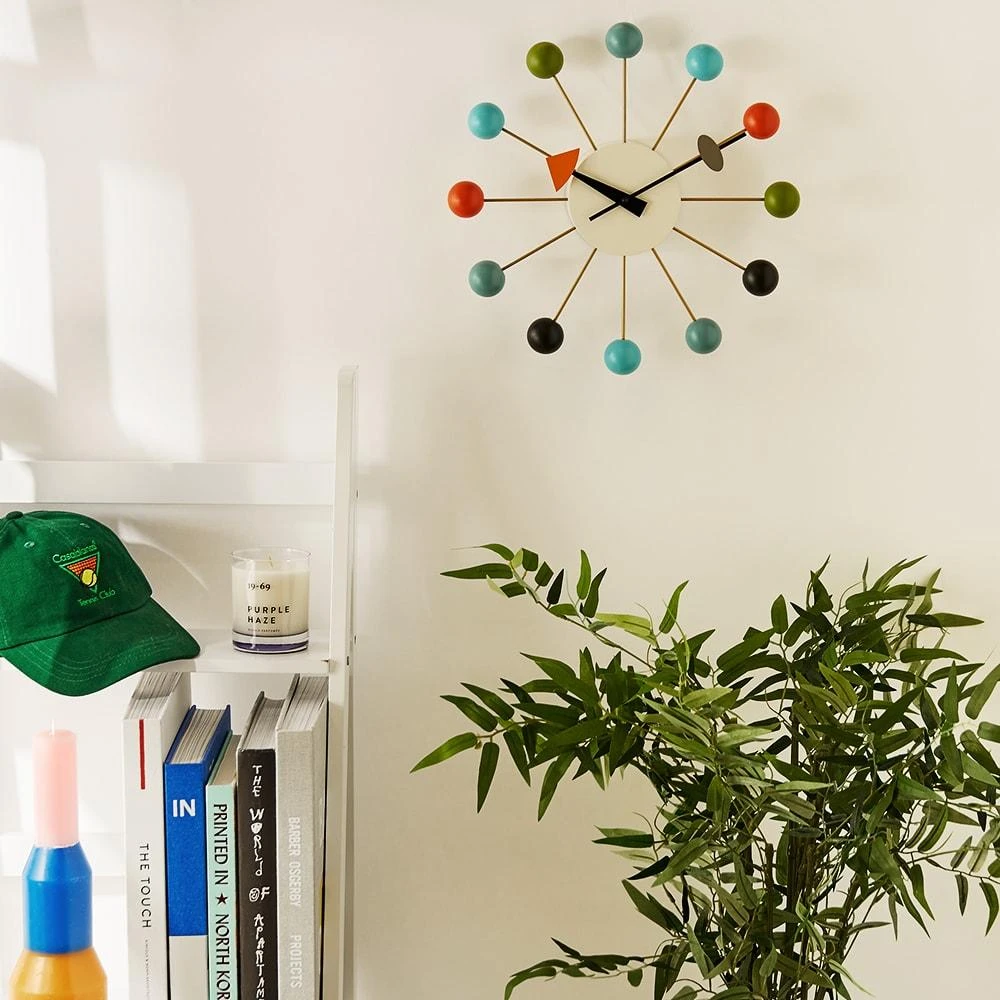 Vitra Vitra George Nelson Ball Wall Clock - Free Shipping - BeyondStyle