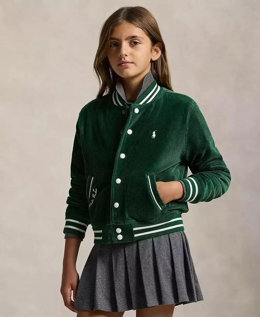 Girls' 7-16 Striped Ribbed Bomber Jacket – On Sale Now with Up to 31% ...