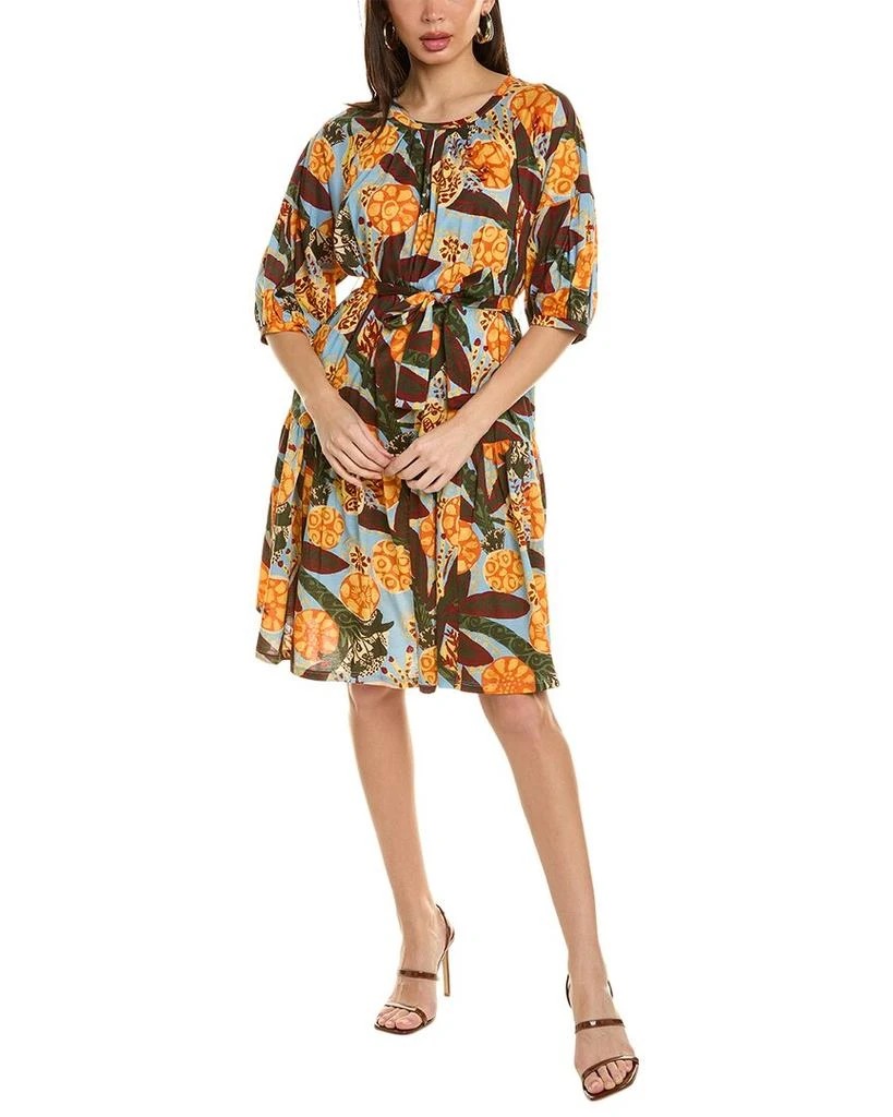 Max Mara Weekend Max Mara Gathered Hem Mini Dress - Dresses & Skirts ...