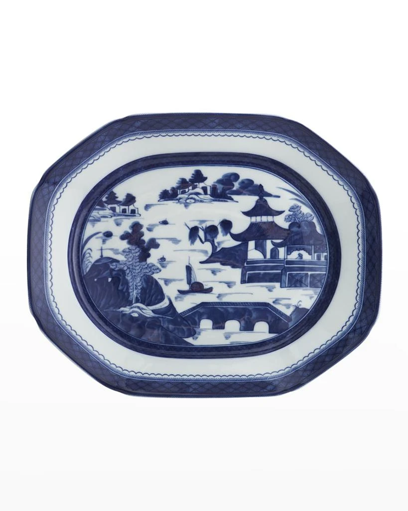 Mottahedeh Blue Canton Octagonal Platter - Free Shipping - BeyondStyle