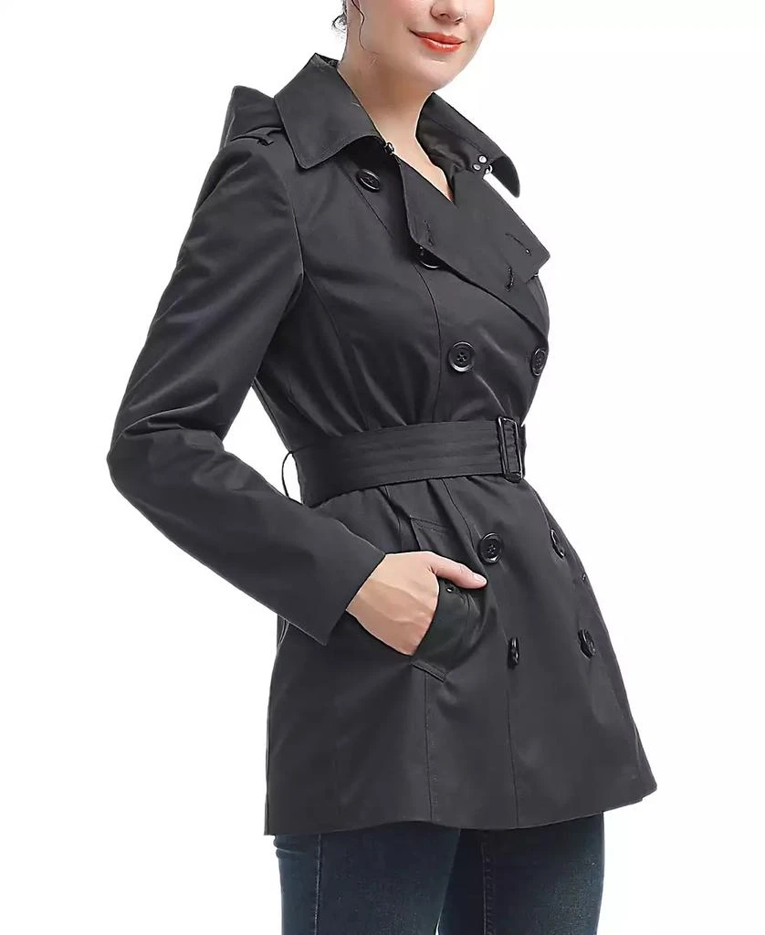 kimi + kai Women's Noa Water-Resistant Shell Trench Coat - Coats - Free ...