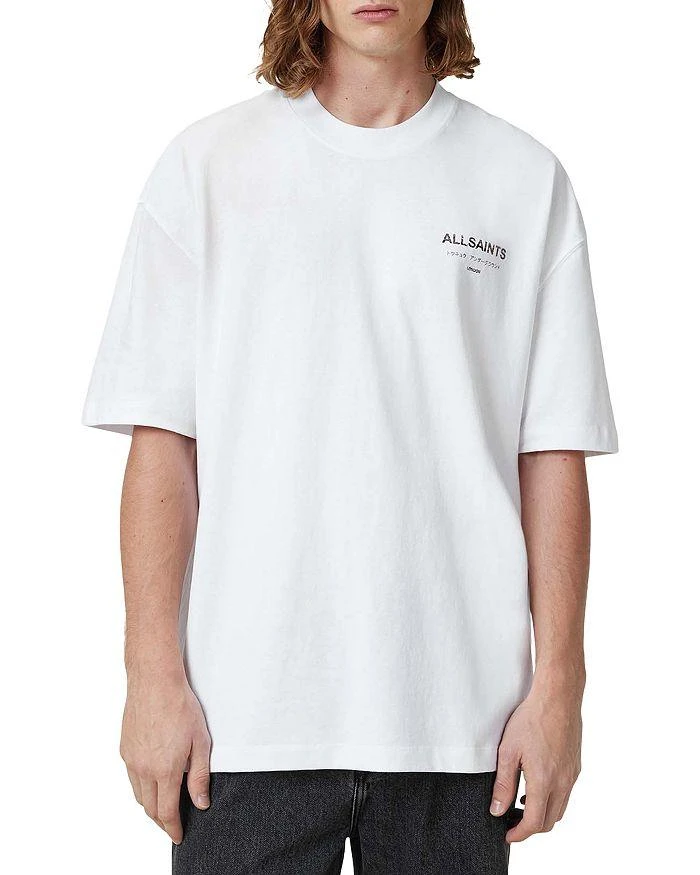 ALL SAINTS Underground Camo Oversized Tee - T-Shirts - Free Shipping ...