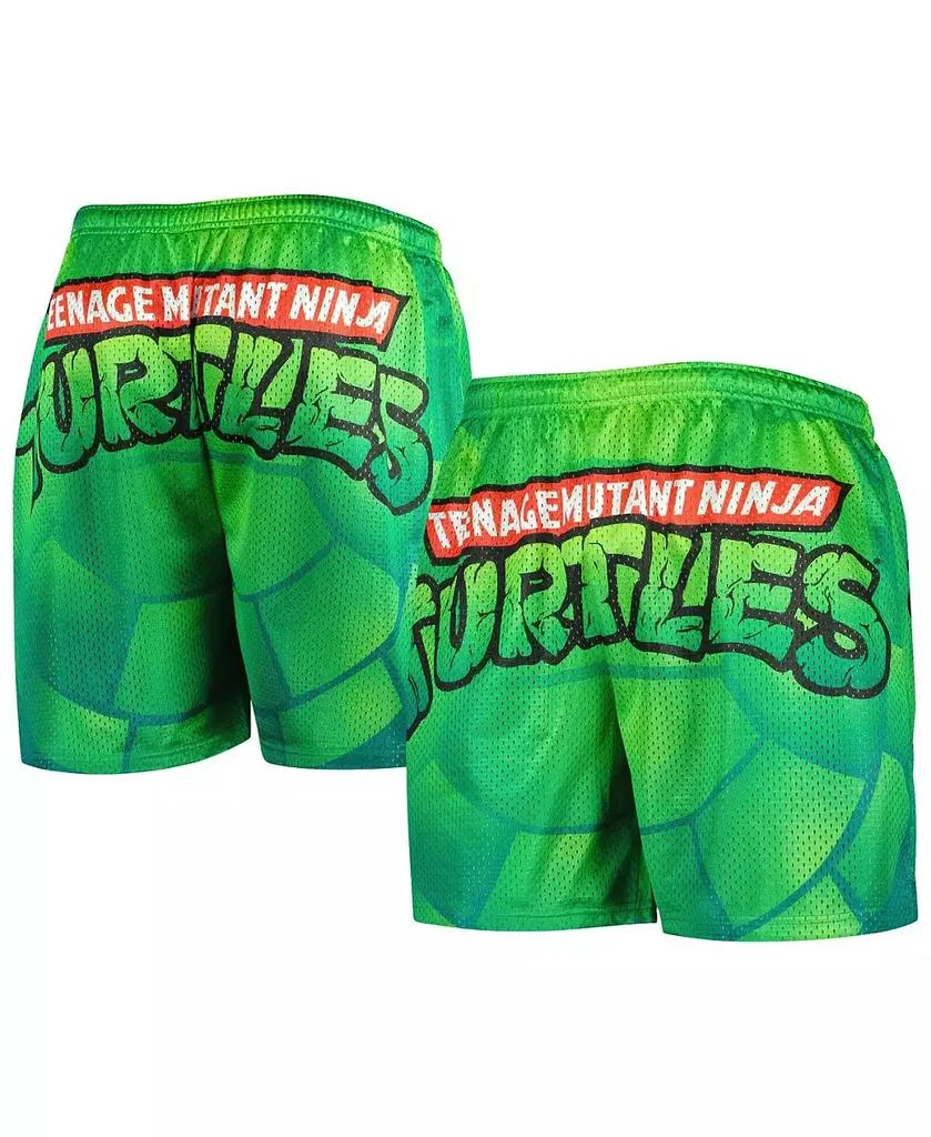 Chalk Line Men's Green Teenage Mutant Ninja Turtles Logo Retro Shorts ...
