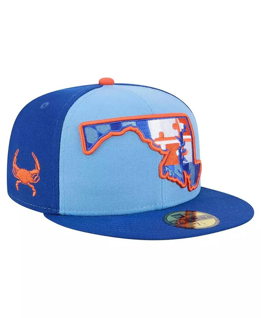 New Era Men's Blue Aberdeen IronBirds Authentic Collection 59FIFTY ...