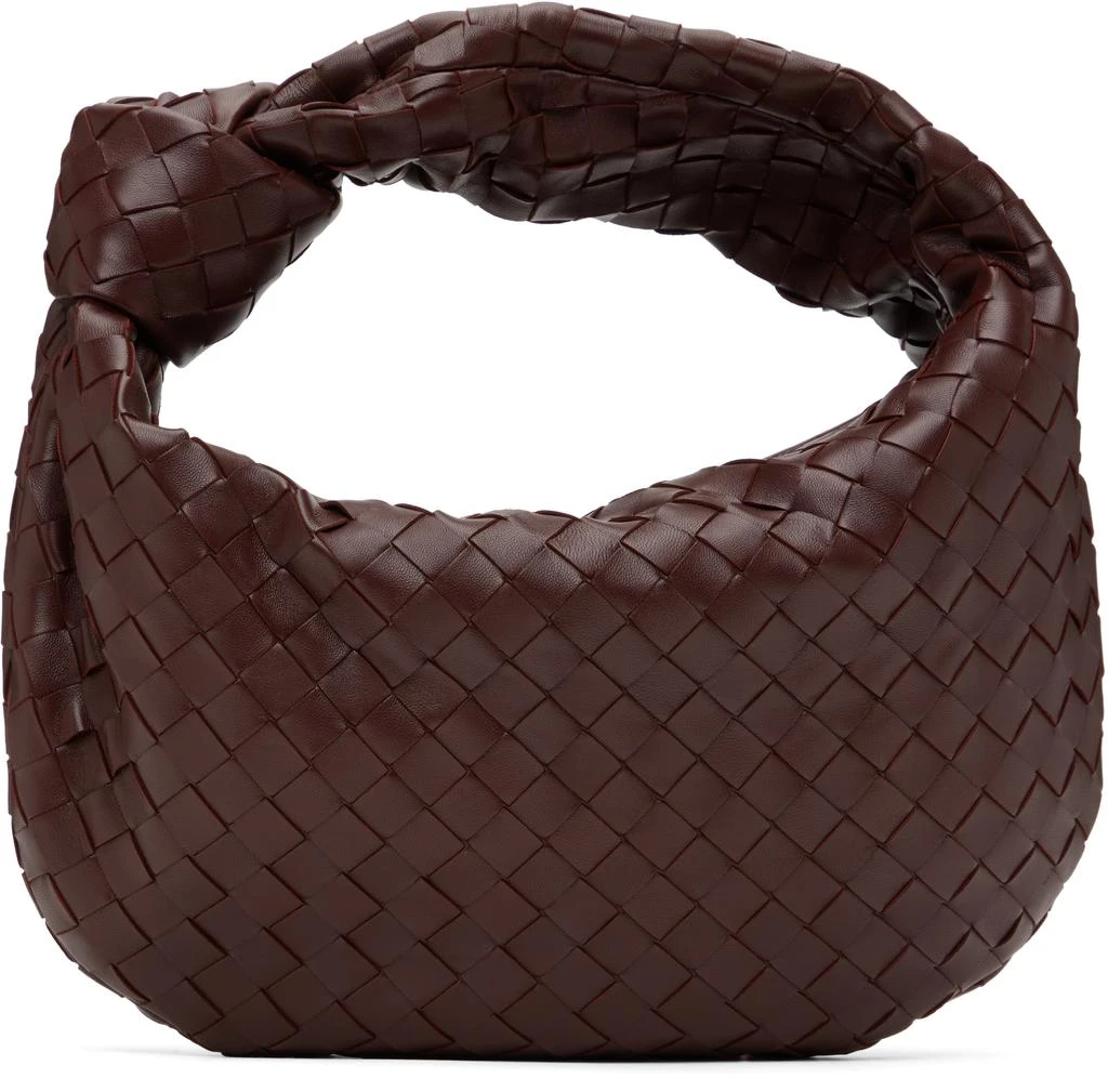 Bottega Veneta Burgundy Small Jodie Bag - Shoulder Bags - BeyondStyle