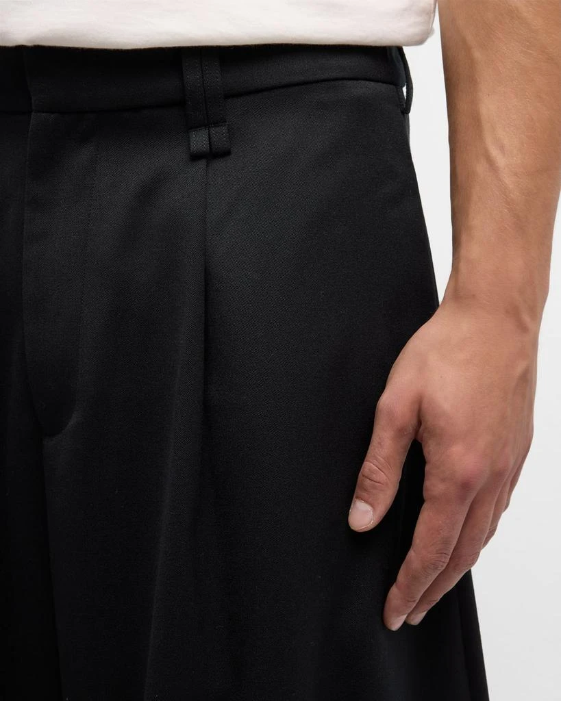 Simone Rocha Men's Wide-Leg Wool Pants - Clothing - Free Shipping ...